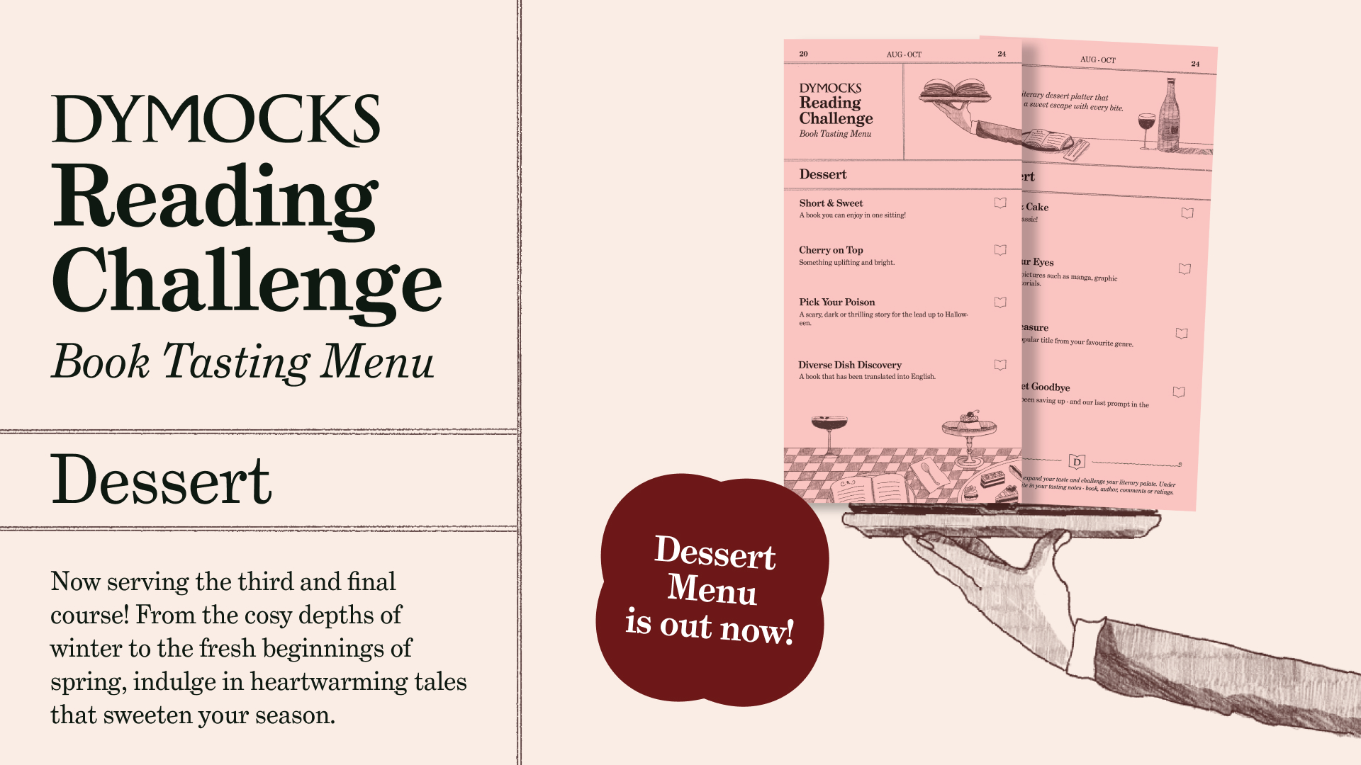 2024 Dymocks Reading Challenge August to October – The Book Muse